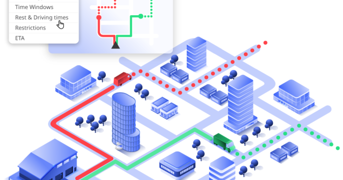 Logiciel d'optimisation de tournées | PTV Route Optimiser | PTV Logistics