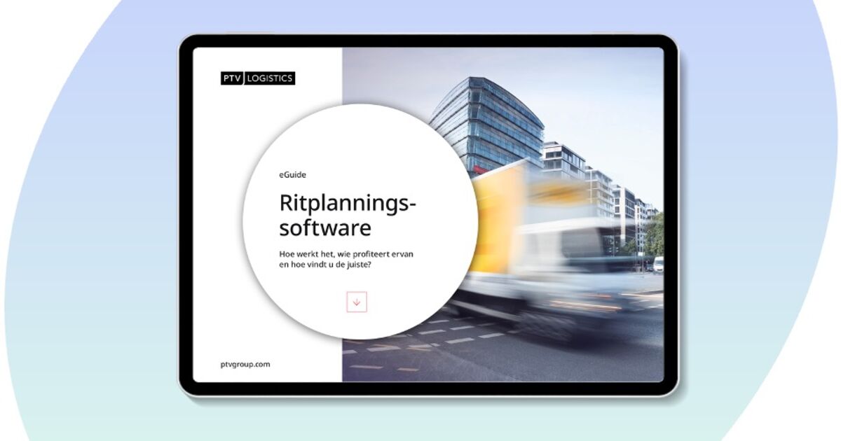 Ritplanningssoftware | PTV Route Optimiser ST | PTV Logistics