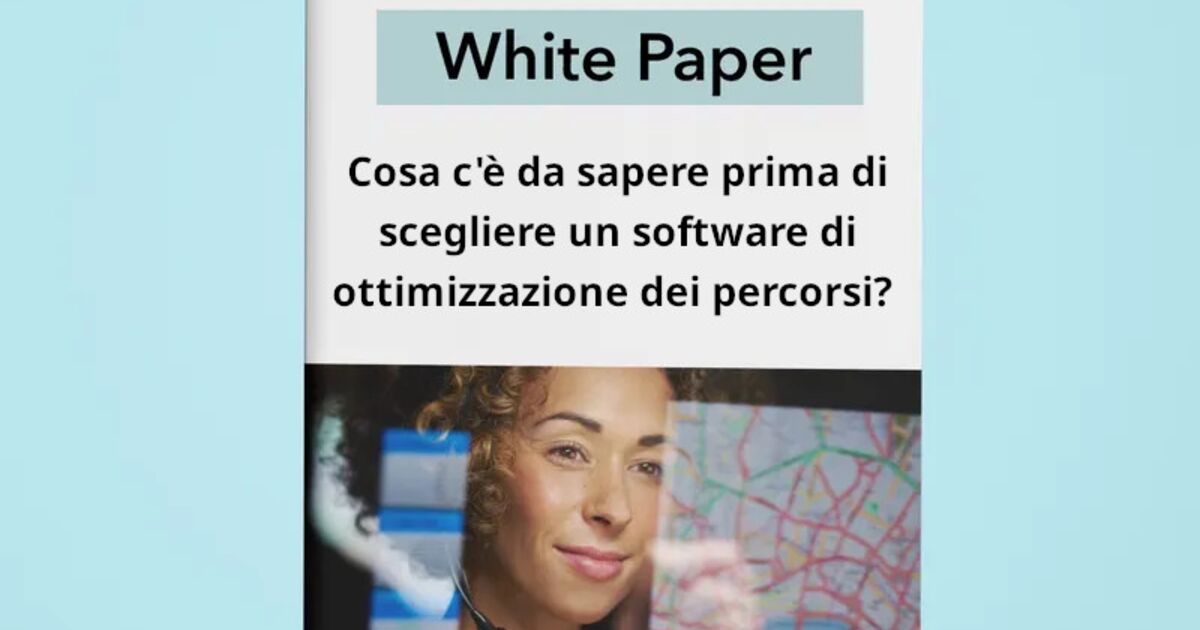 White Paper Software Calcolo Percorsi | PTV Logistics