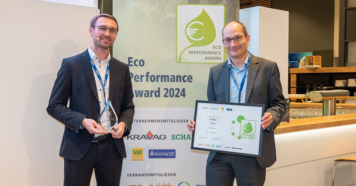 PTV Logistics wins Eco Performance Award for the groundbreaking PTV EV ...