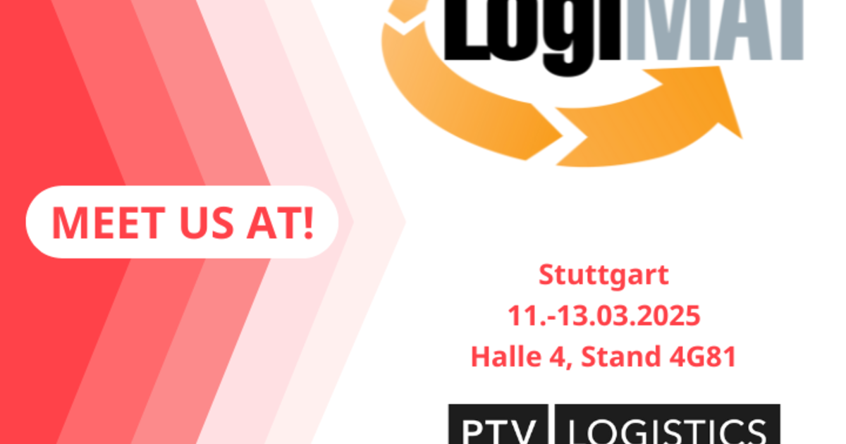 PTV Logistics at the LogiMAT 2025 | PTV Logistics